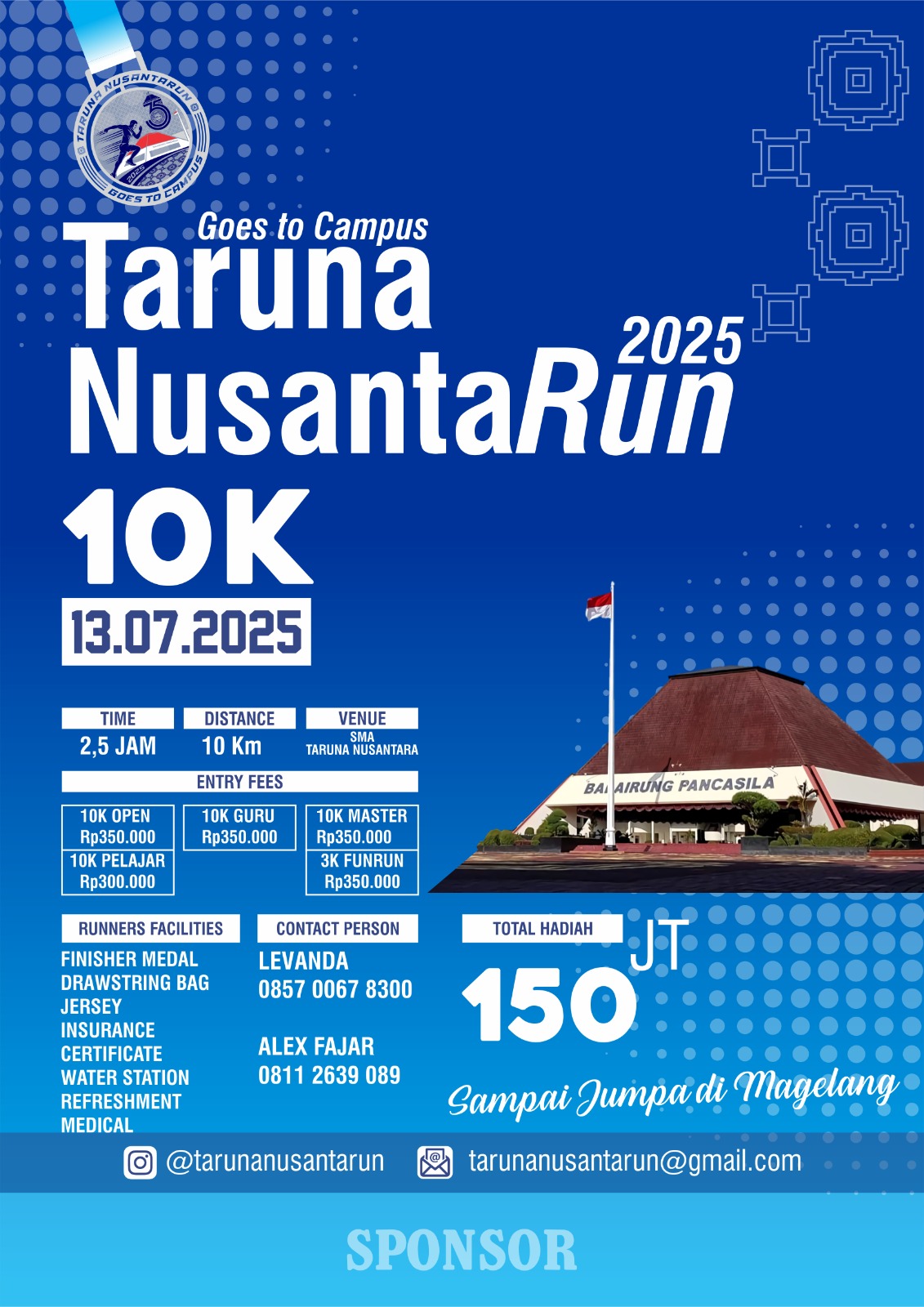 Ayo Ramaikan Taruna NusantaRun 2025! – SMA Taruna Nusantara